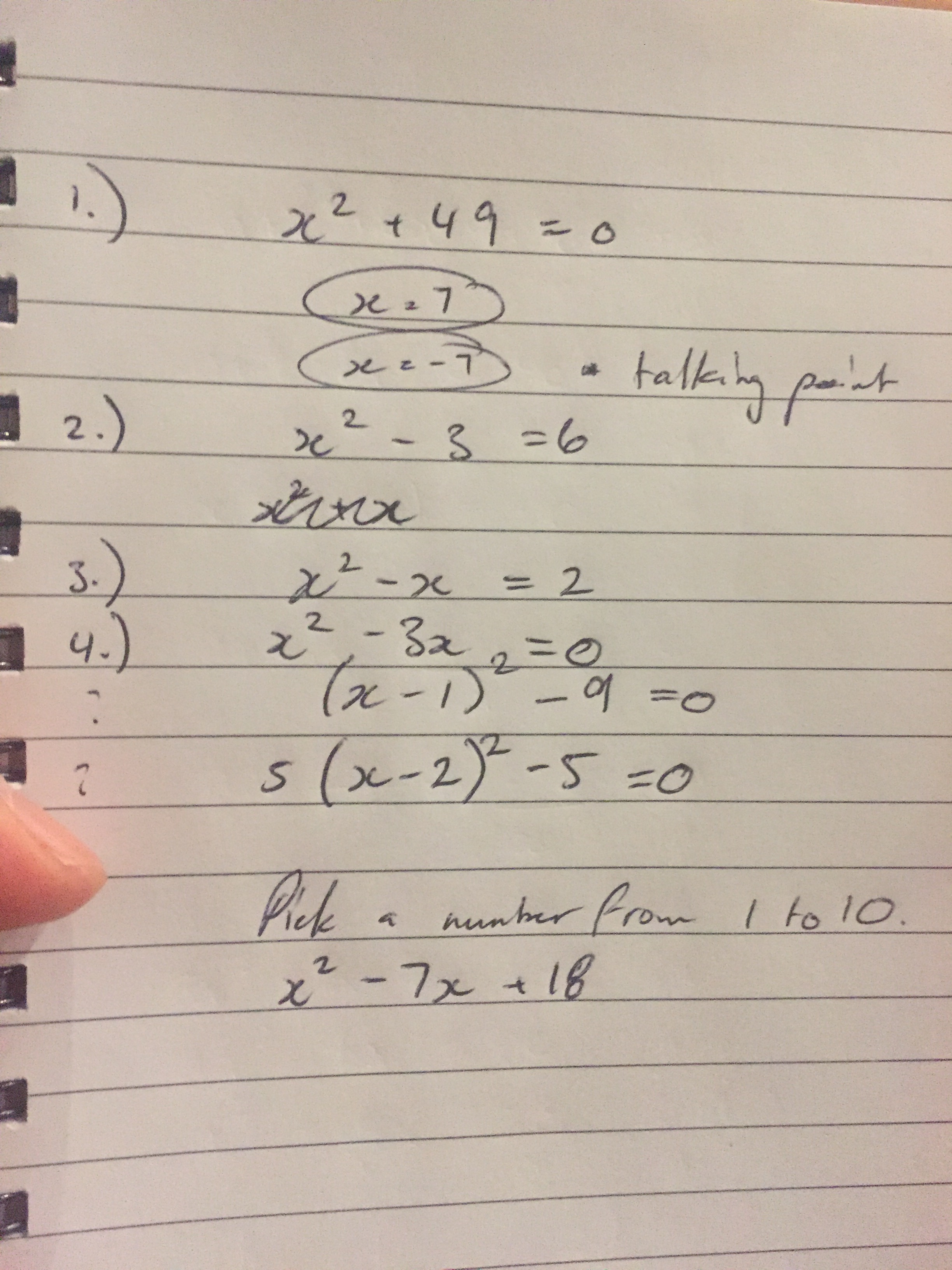 Solving Quadratics Using Misconceptions | How I teach maths.